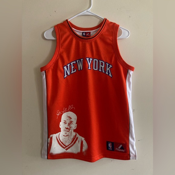Majestic | Shirts & Tops | Boys Nba Majestic New York Knicks Stephon ...